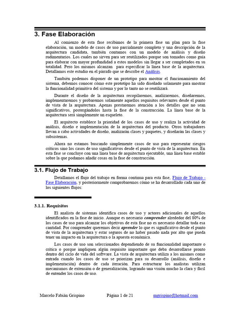 Capítulo 3 | PDF | Caso de uso | Software