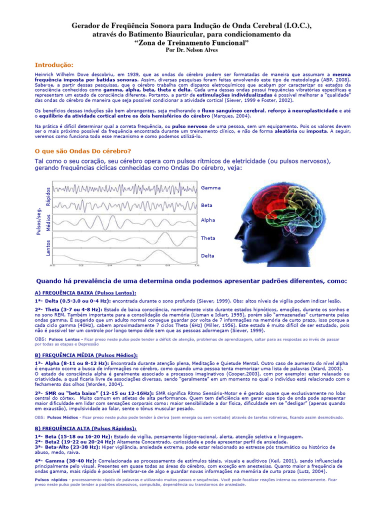 Ioc | PDF | Cérebro | Audição