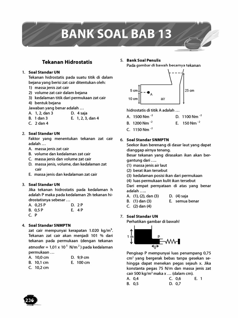 Bank Soal Fisika Sma-250-257 | PDF