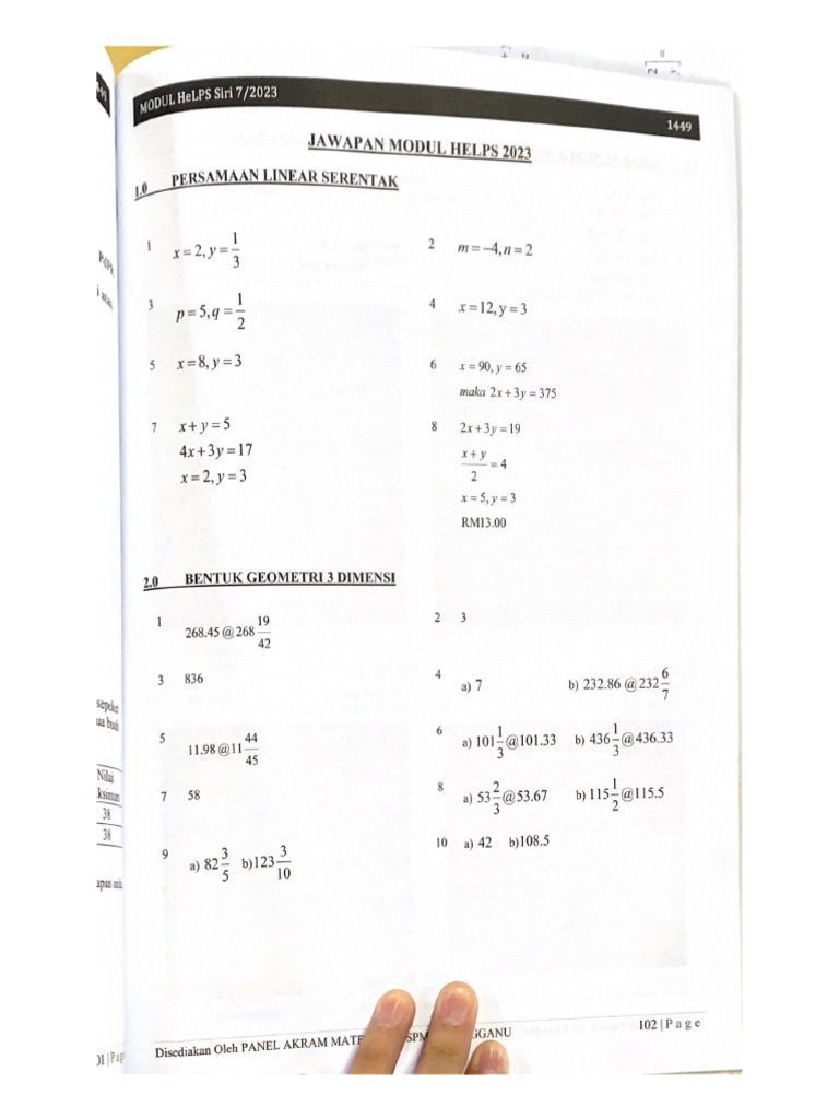 MODUL HeLPS Siri 72023 | PDF