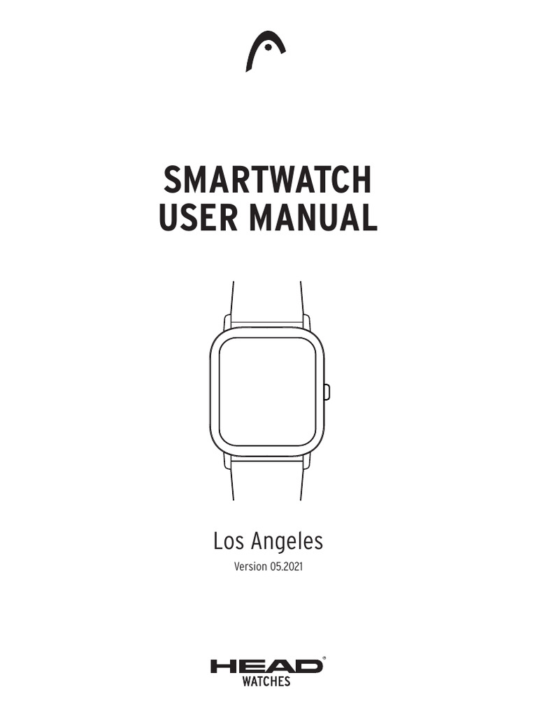 Smartwatch User Manual Guide | PDF | Smartwatch | Smartphone