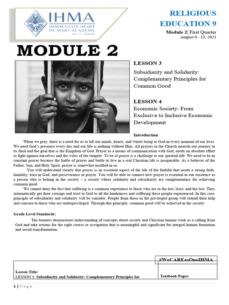Module 2 | PDF | Prayer | God