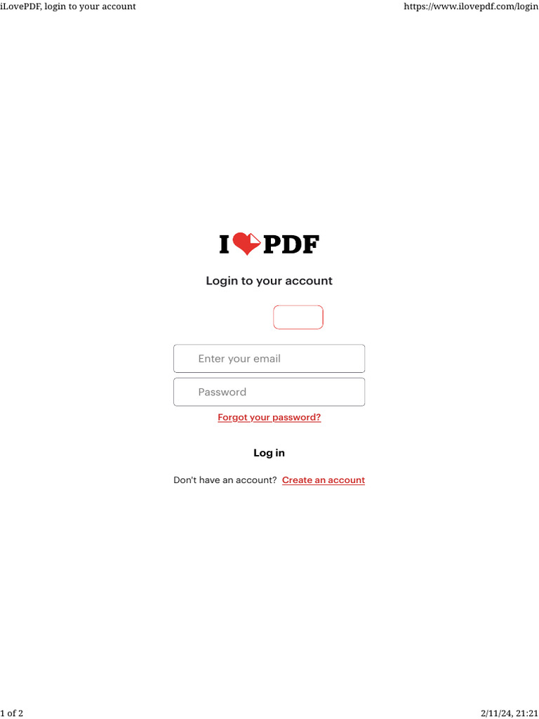 Login | PDF