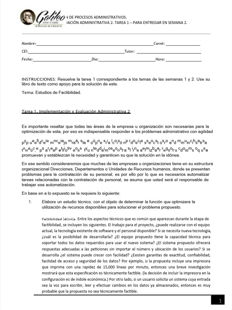 PDF Tarea1iea2 Documento de Apoyo - Compress | PDF | Microsoft Excel | Función (Matemáticas)