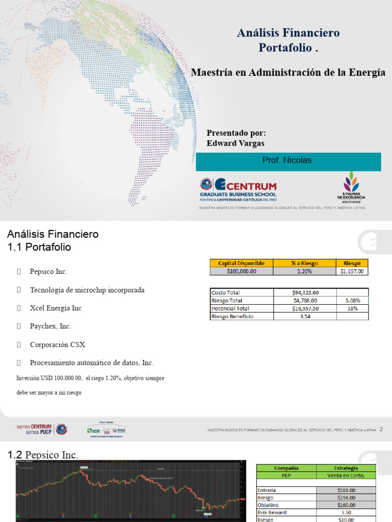 TAF INDIVIDUAL Trading | Descargar gratis PDF | Portafolio (Finanzas ...