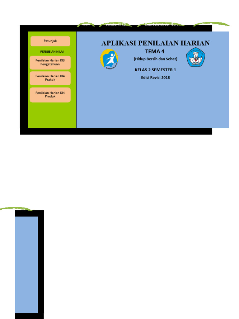 Penilaian Harian KI3 & KI4 Kelas 2 Sem 1 Tema 4 | PDF