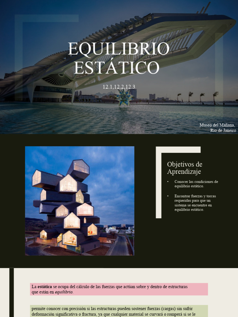 Equilibrio Estático | PDF