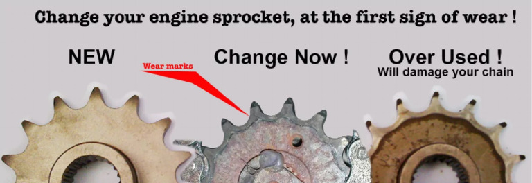 Worn Front Sprocket | PDF