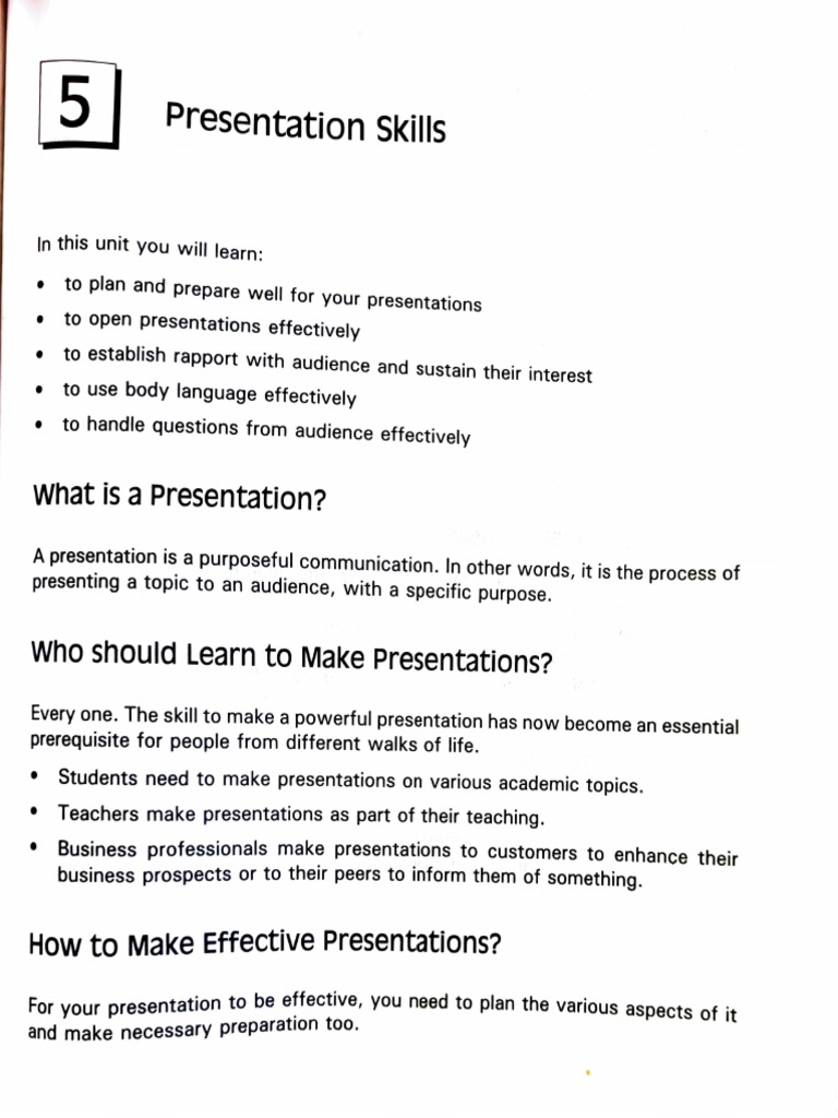 Presentation Skills | PDF | Microsoft Power Point | Communication