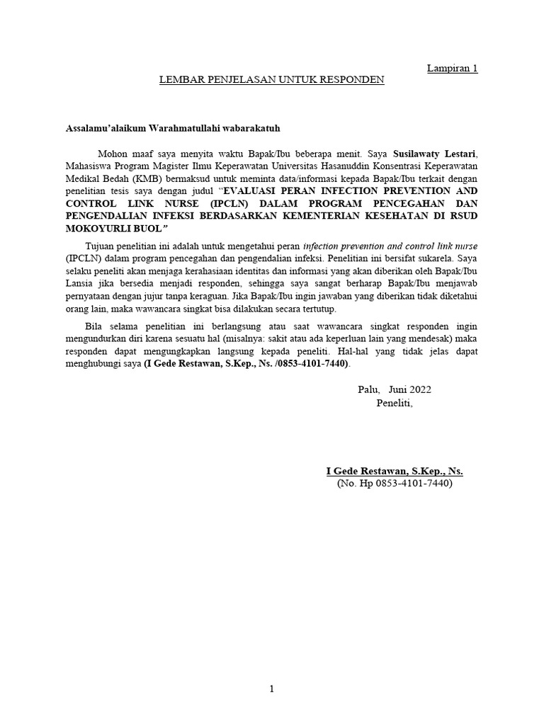 Lampiran Dokumen | PDF | Pengembangan Diri