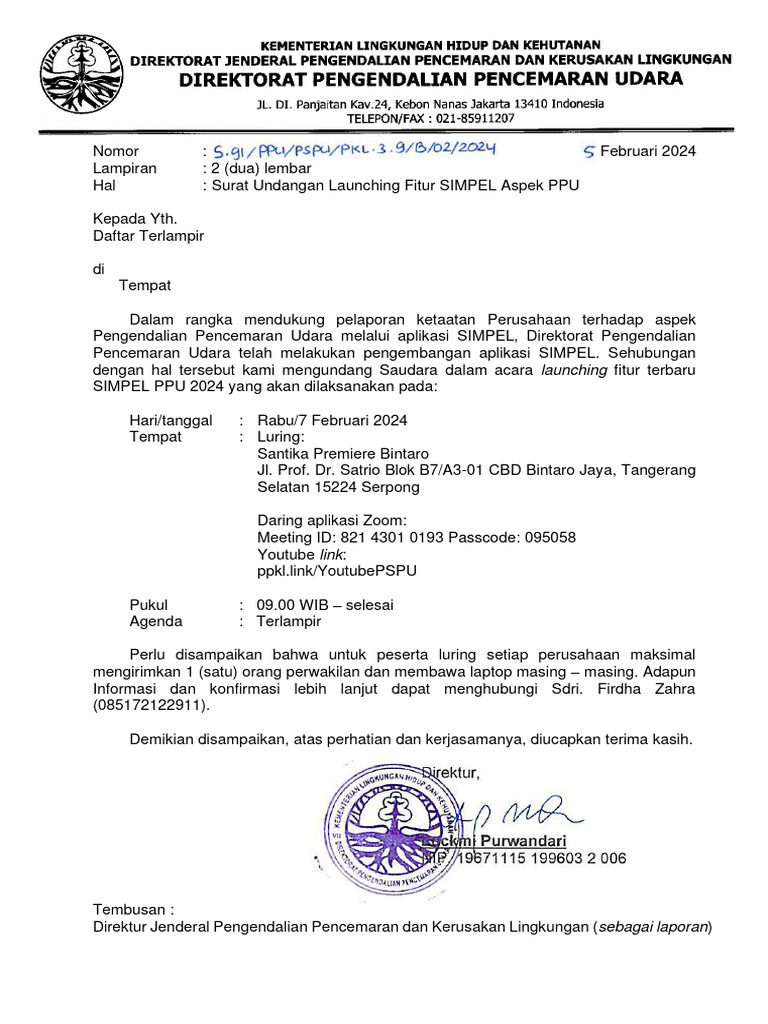 S.91 (Und Launching Fitur SIMPEL Aspek PPU) 15 | PDF