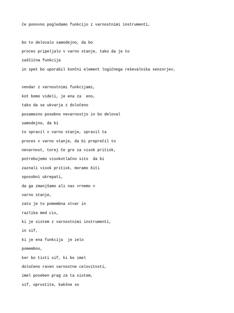 (Slovene) Safety Instrumented Function (SIF) Definition (DownSub - Com ...
