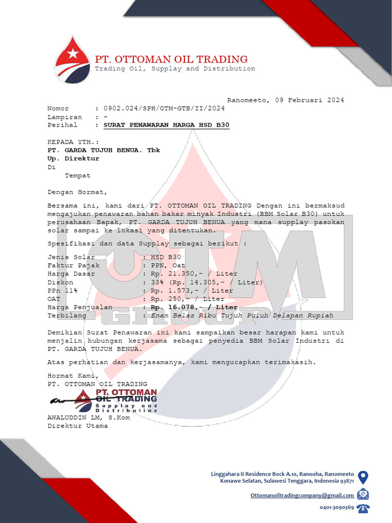 Contoh SPH Simple | PDF