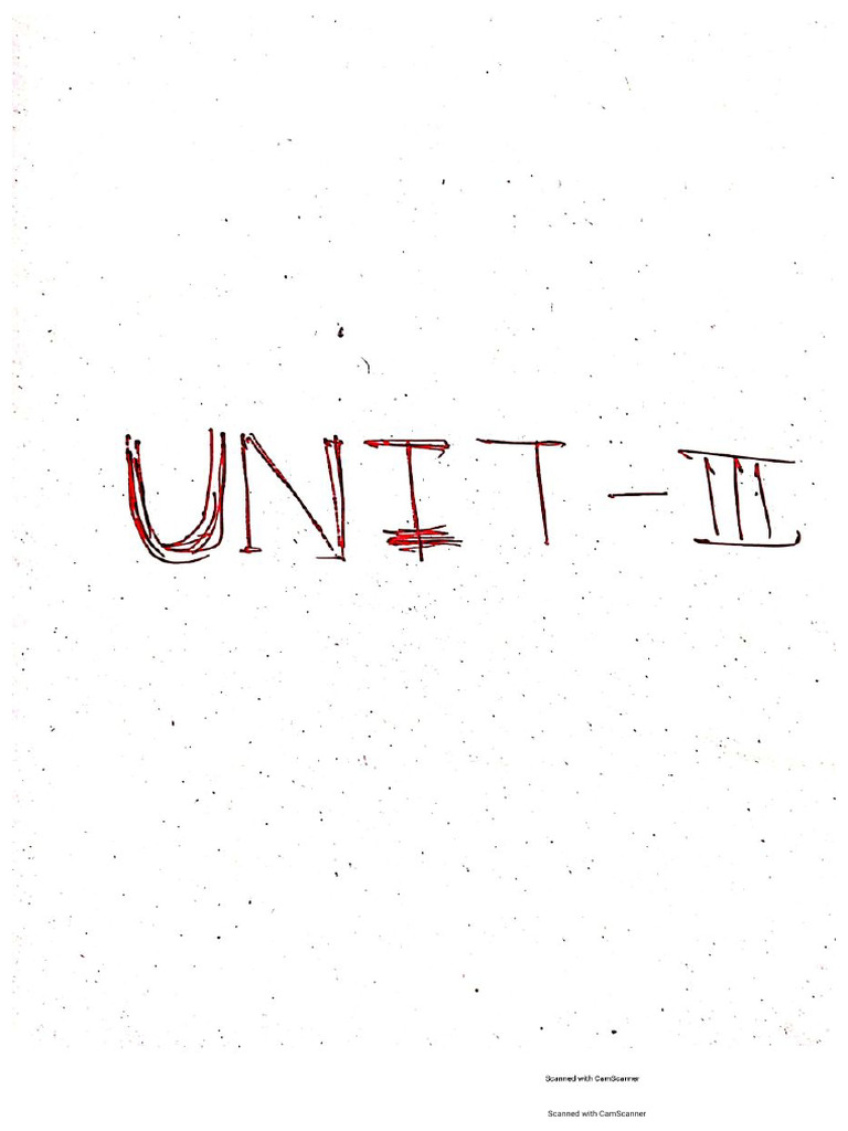 Sem 1 Paper 2 (Unit 3) | PDF