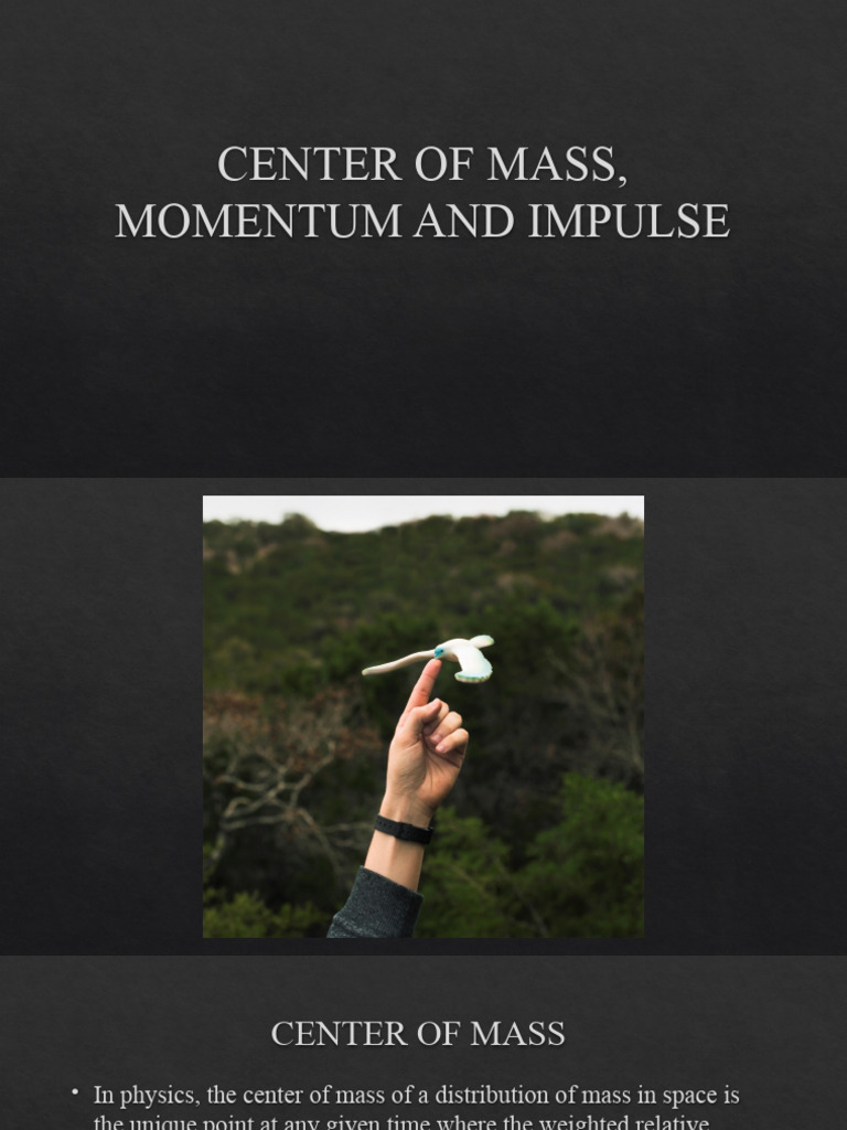 9th Lesson Impulse and Momentum | PDF | Science & Mathematics