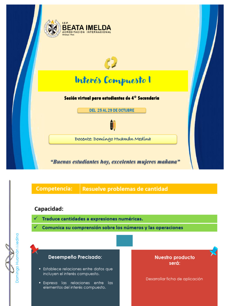 49 Interes Compuesto | PDF | Interés | Interés compuesto