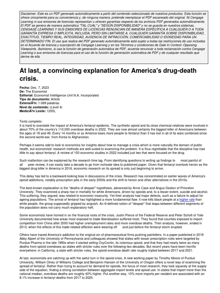 At last, a convincing explanation for America's drug-death crisis | PDF
