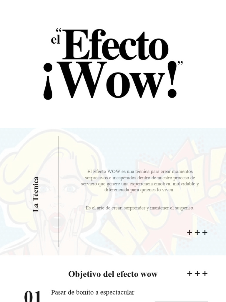 Efecto Wow | PDF | Experiencia