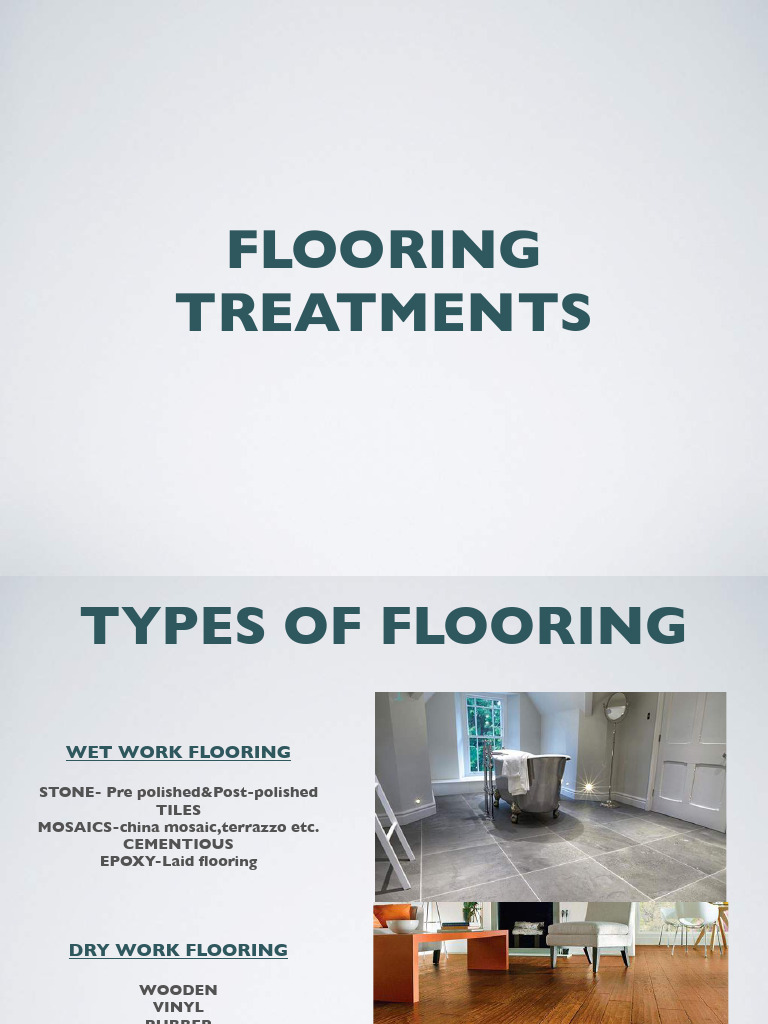 Flooring Pdf Flooring Building Technology