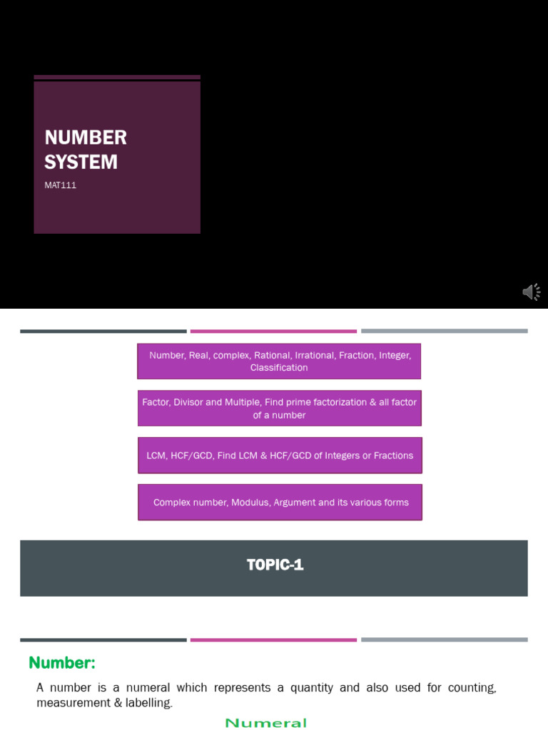 1.1 Number System_SS | PDF