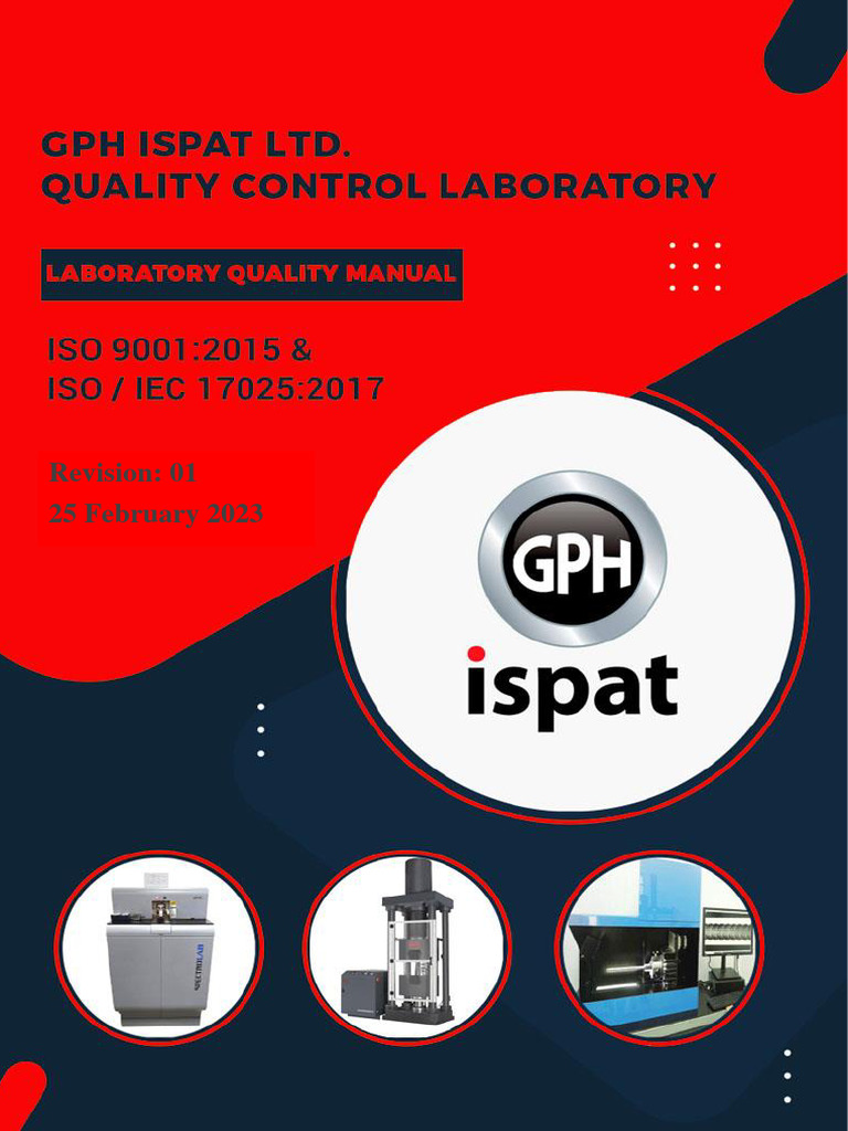 GPHI L QM - Laboratory Quality Manual | PDF | Laboratories | Iso 9000