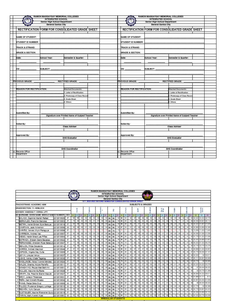 G11 CG 2ND Sem 2022-2023 | PDF