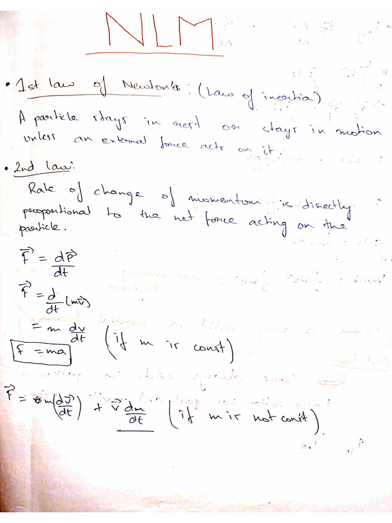 NLM Short Notes | PDF