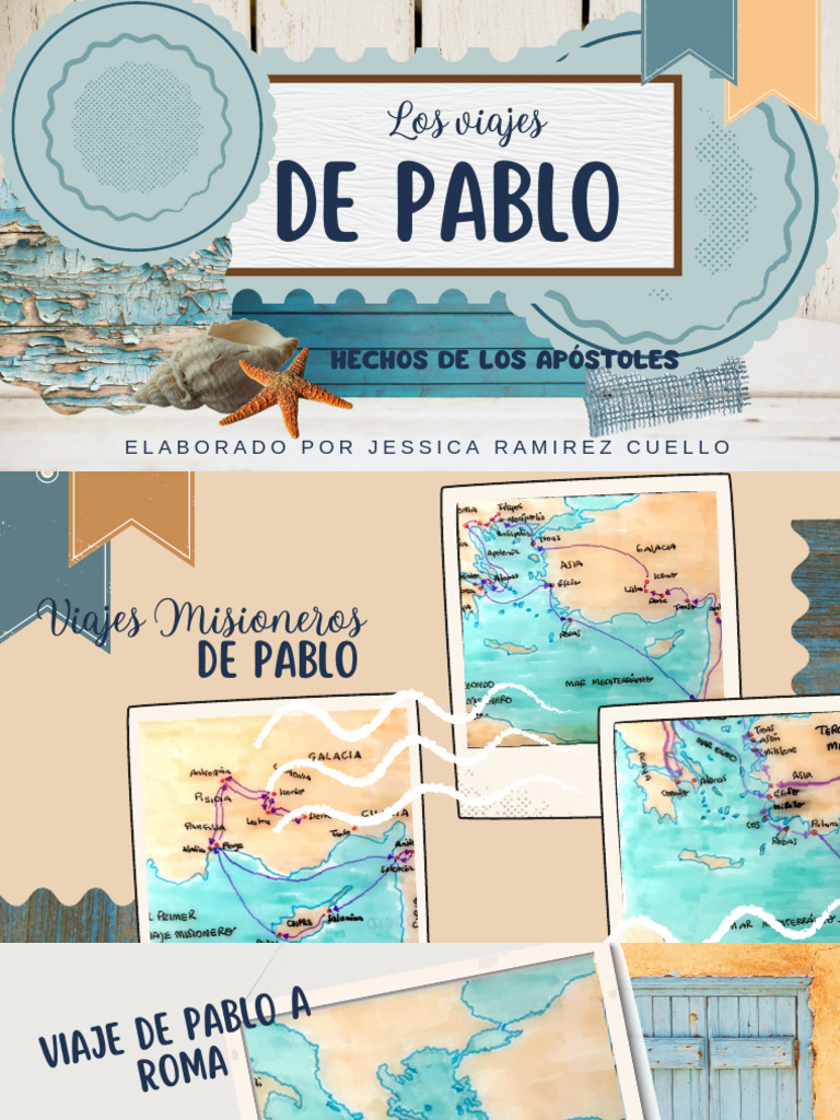 Los Viajes de Pablo de Tarso | PDF | Pablo el apóstol | Doce apóstoles