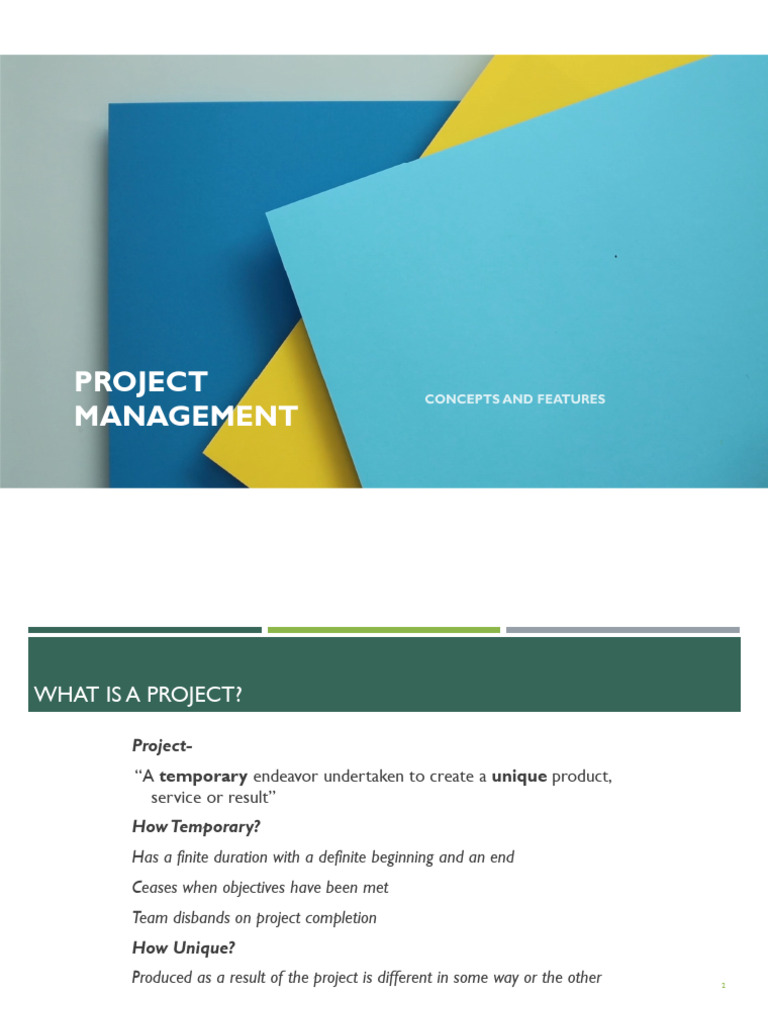 Introduction To Project Management | PDF | Project Management | Business Introduction To Project Management | PDF | Project Management | Business
