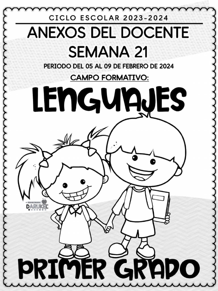 1°.-Sem21 Anexos Del Docente 2023-2024 | PDF