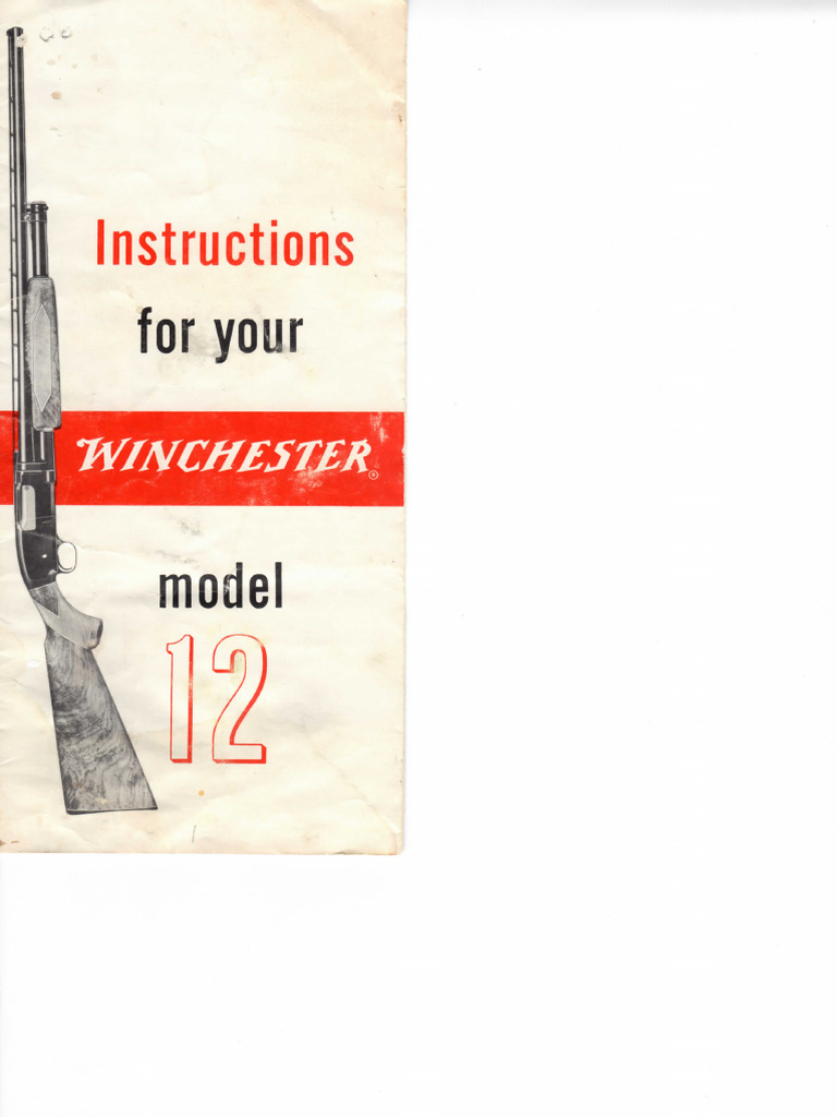 Model 12 Perfect Repeater | PDF | Magazine (Firearms) | Projectile Weapons