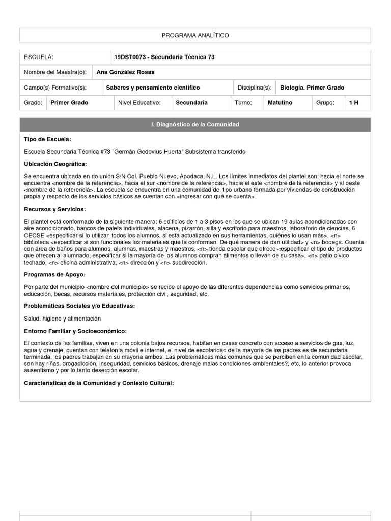 Ejemplo Programa IA | PDF