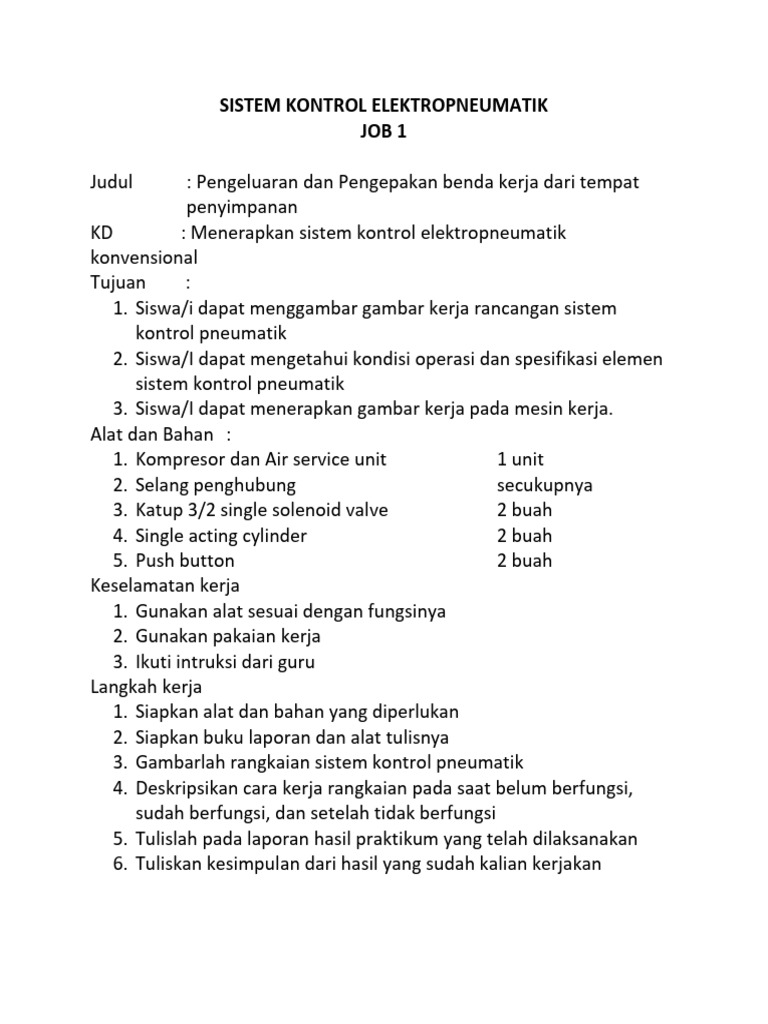 Job 1 Skep Kelas 11 | PDF | Sains & Matematika | Komputer