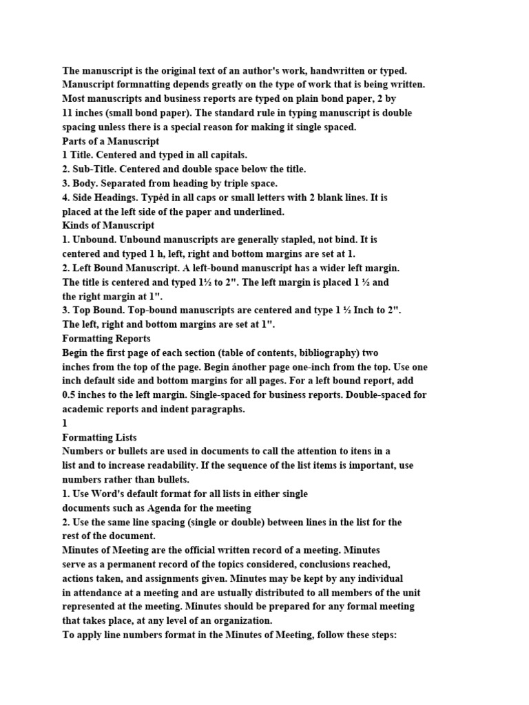 Keydoc | PDF | Paragraph | Written Communication