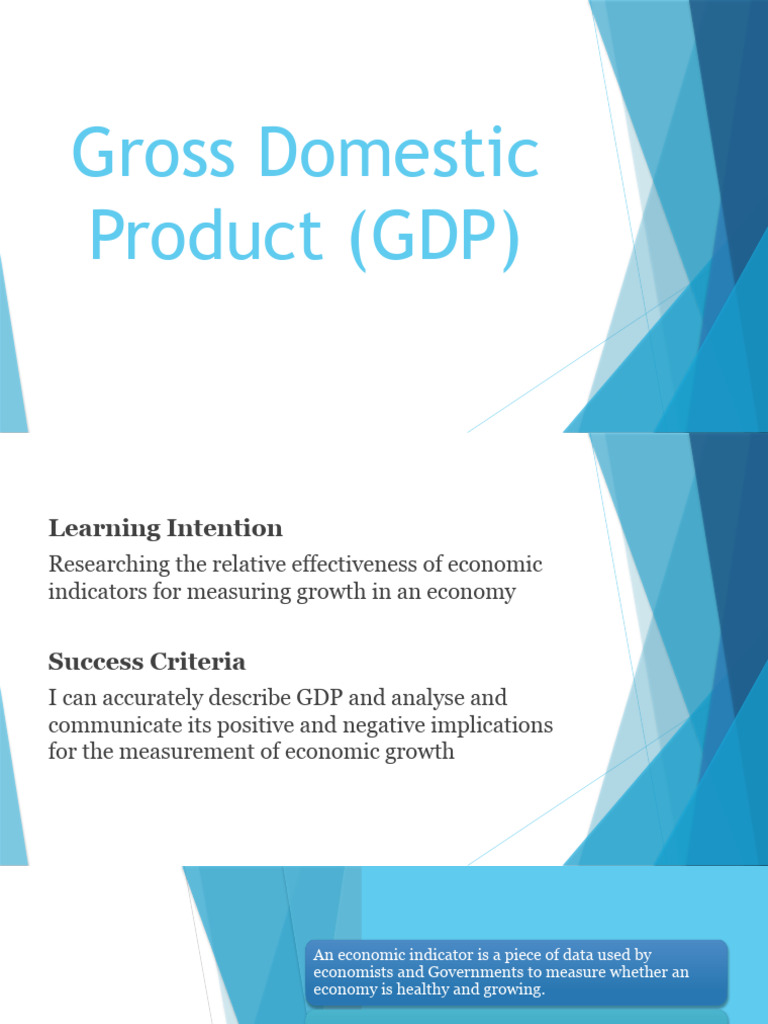Gross Domestic Product (GDP) | PDF | Gross Domestic Product | Recession Gross Domestic Product (GDP) | PDF | Gross Domestic Product | Recession