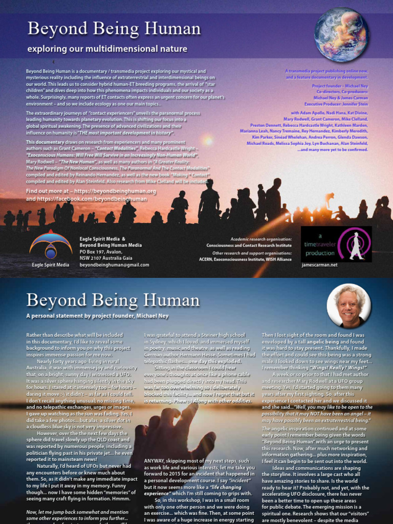 Beyond Being Human Profile Oct 2023 | PDF
