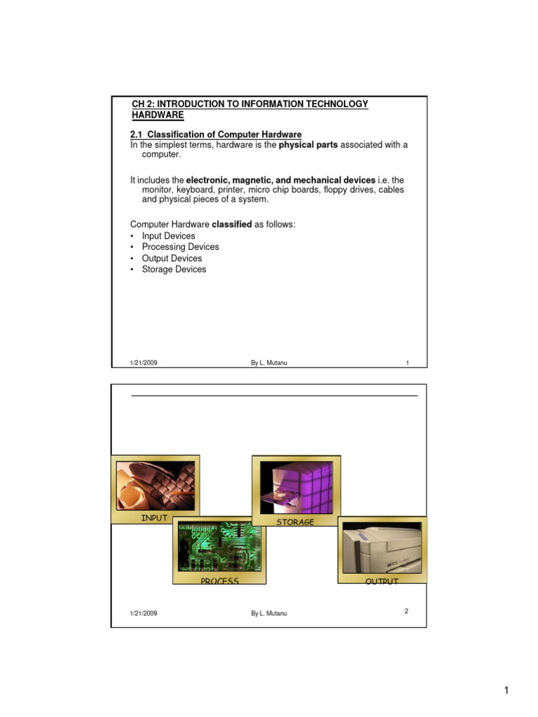 IST_1020_CH2 | PDF | Computer Data Storage | Printer (Computing)