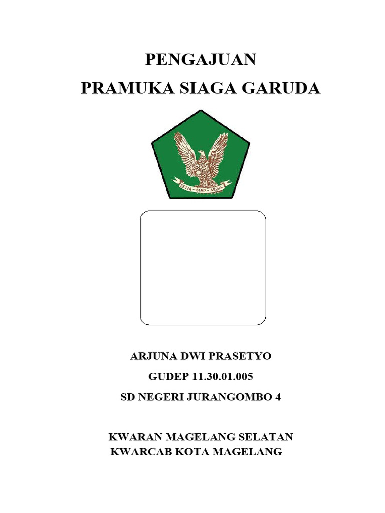 Cover Pengajuan Garuda 2024 | PDF