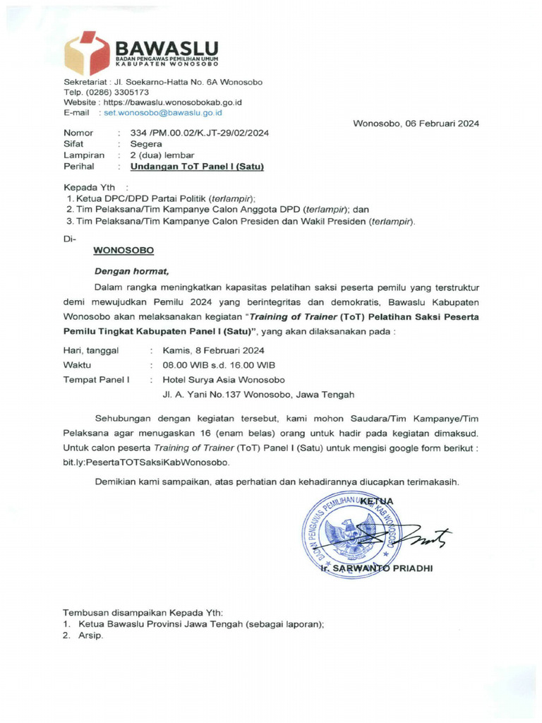 Tot Panel Satu | PDF