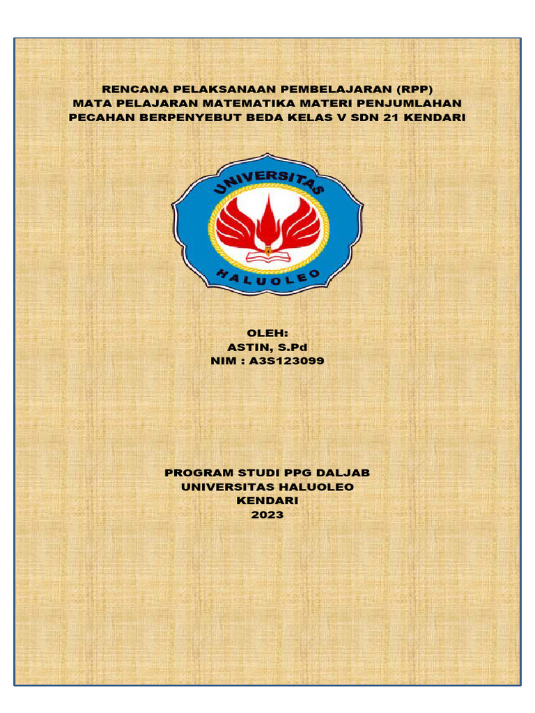 Rencana Aksi 2 PBL | PDF | Karier & Perkembangan | Sains & Matematika