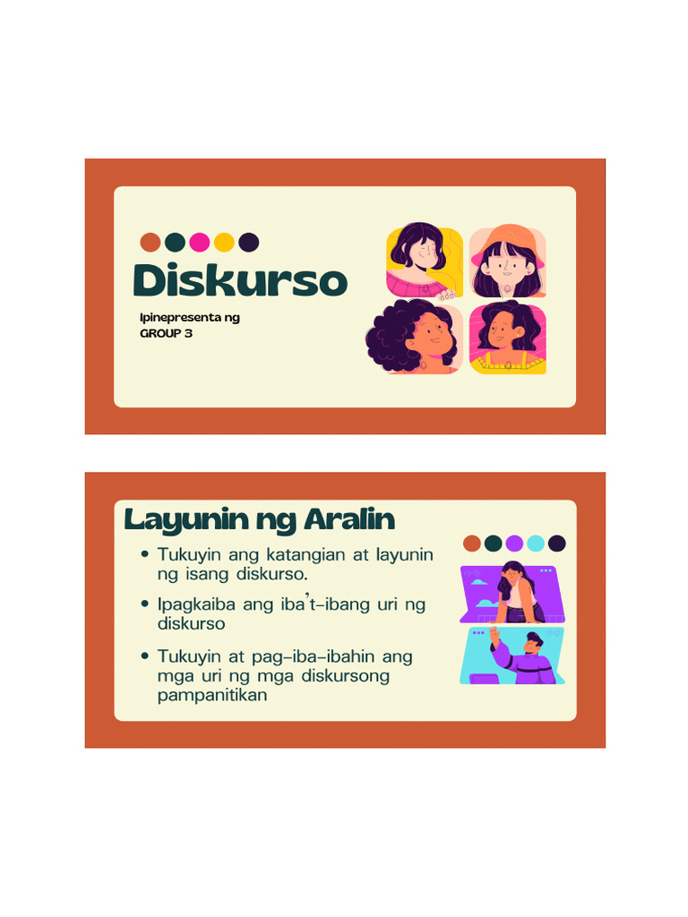 Diskurso-Compilation-Filipino-Book | PDF