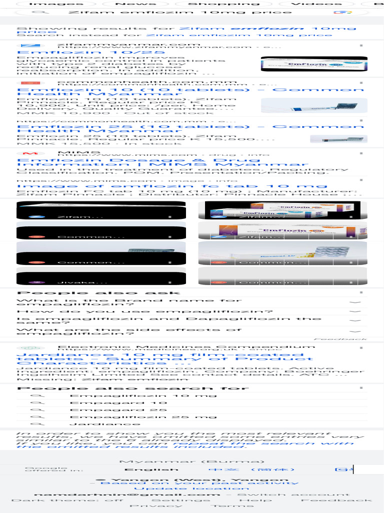 Zifam Emflozim 10mg Price - Google Search | PDF | Diabetes | Medical ...