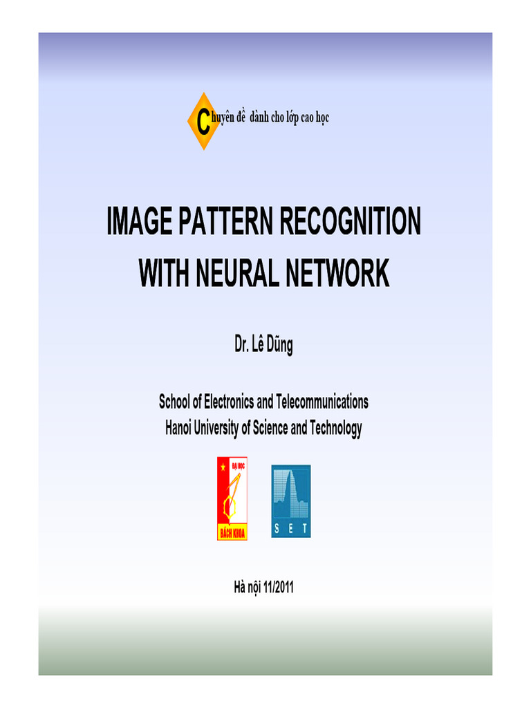 Image Pattern Recognition With Neural Network For SVCH | PDF