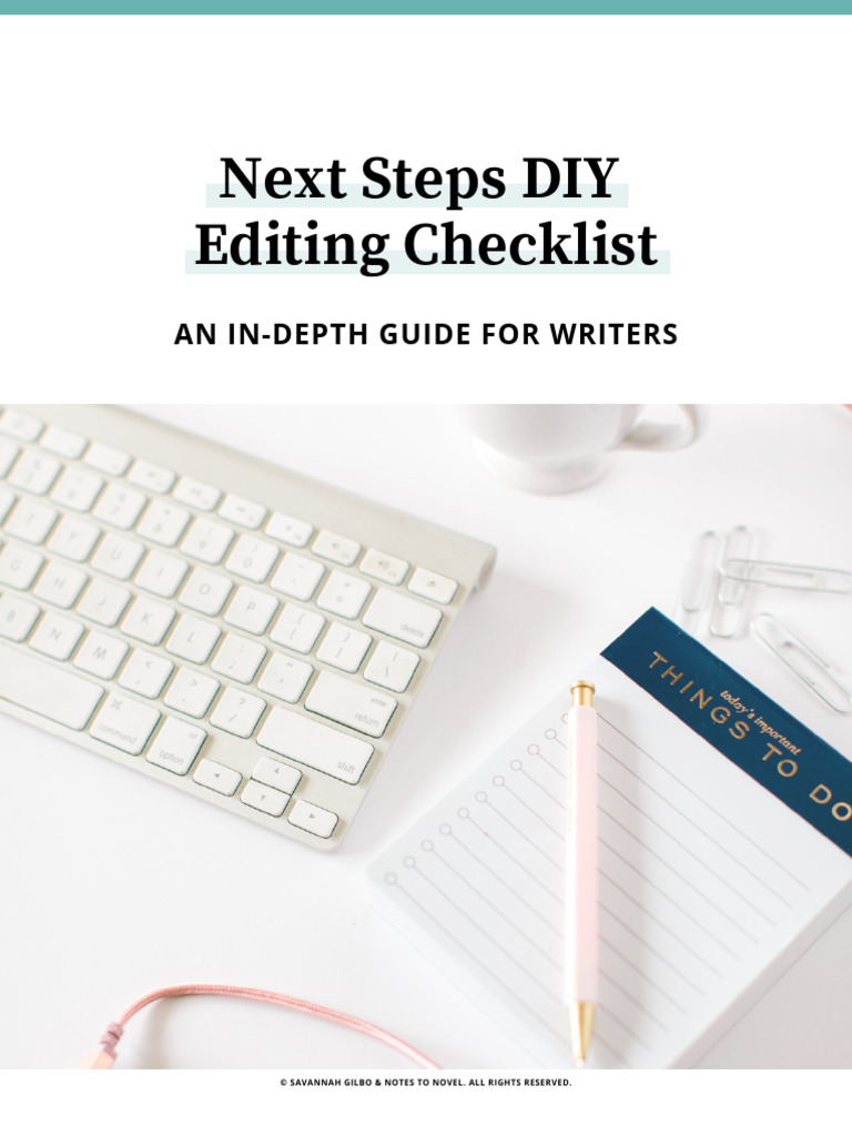 Bonus - The DIY Story Editing Workshop Worksheet | PDF | Narration