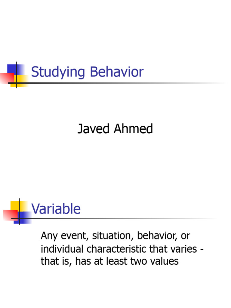 Lect5-Understanding Variables in Research | PDF | Experiment | Causality