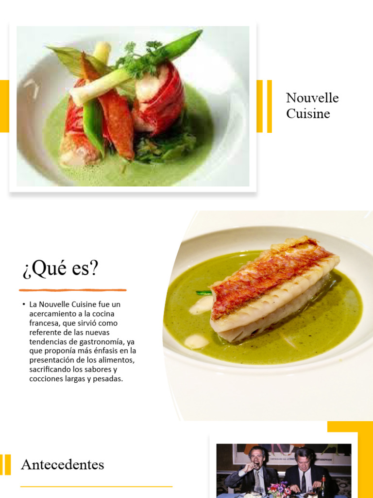 Nouvelle Cuisine | PDF | Alimentos | Comida y bebida