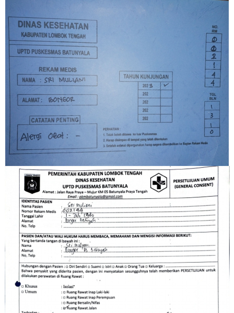 Contoh RM Yg Lengkap | PDF