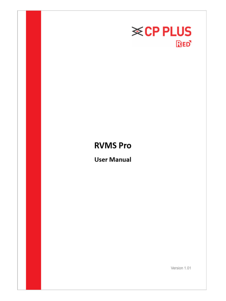 Cpplus Rvms Pro User's Manual | PDF | Ip Address | File Transfer Protocol