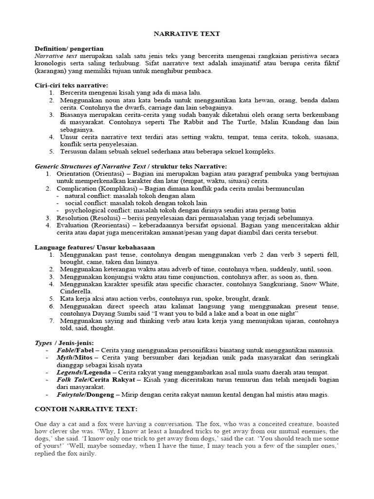 Narrative Text | PDF