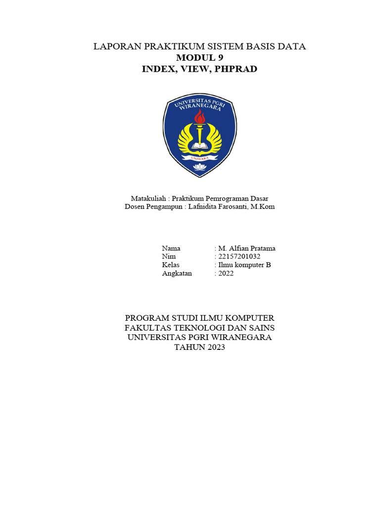 LAPRAK 8 PHP Rad | PDF | Komputer